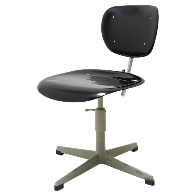Vintage Industrial Swivel Work Desk Chair by Kovona, 1950´s For Sale at ...