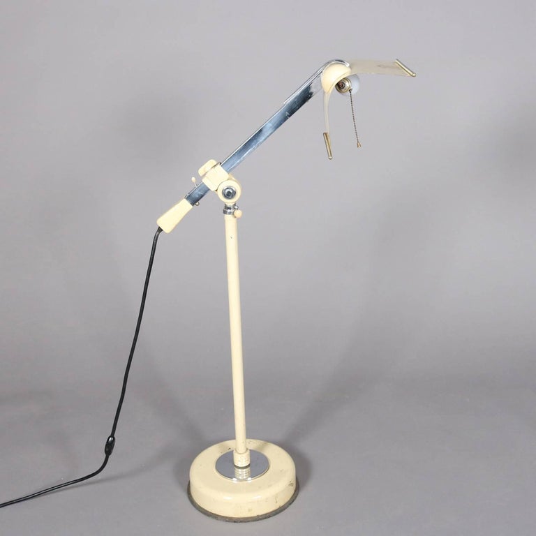 Industrial Telescoping Sperti Irradiation Floor Lamp Model Hi-41, circa ...