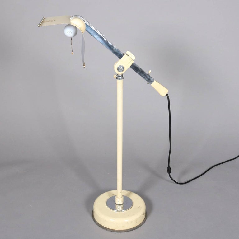 Industrial Telescoping Sperti Irradiation Floor Lamp Model Hi-41, circa ...