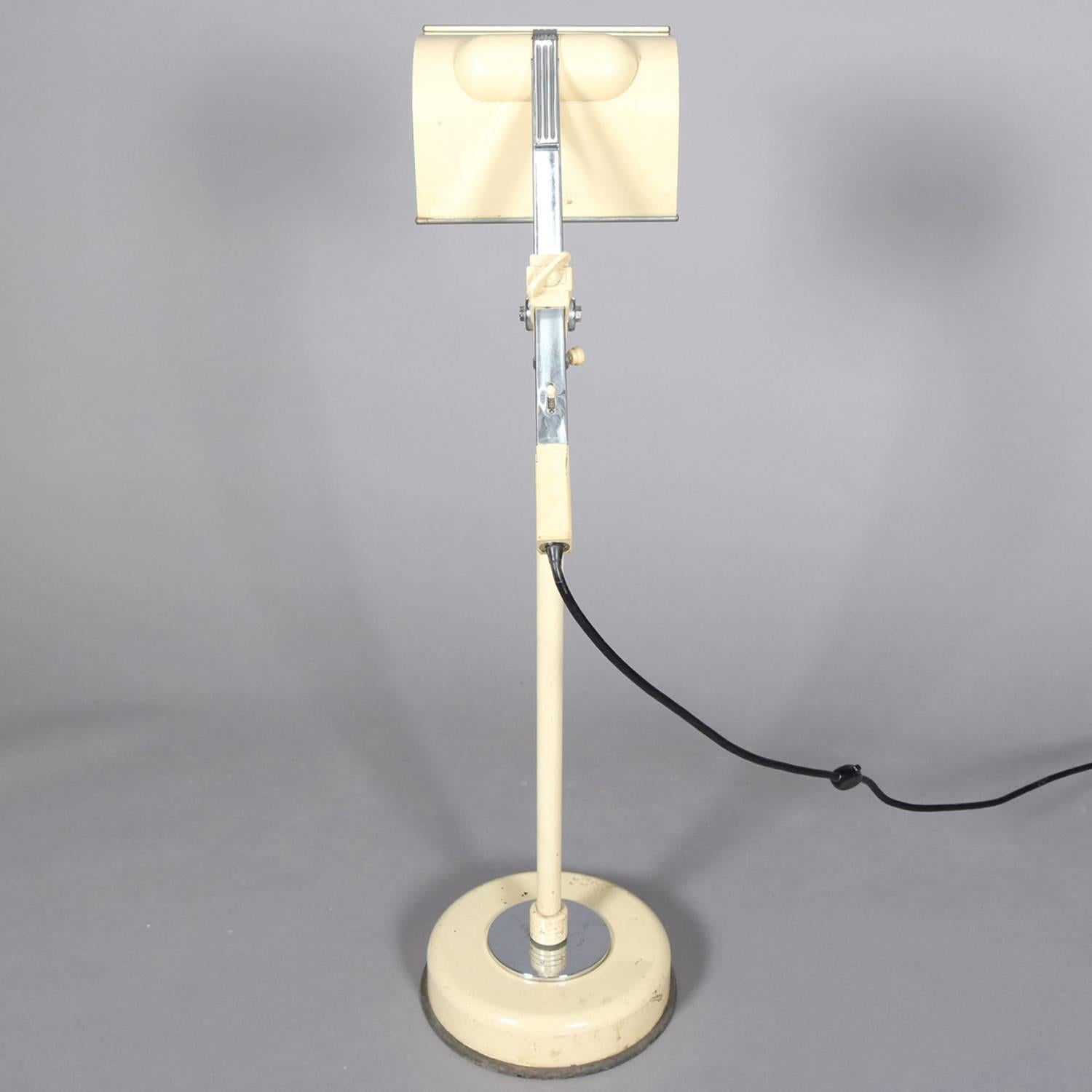 Industrial Telescoping Sperti Irradiation Floor Lamp Model Hi-41, circa ...