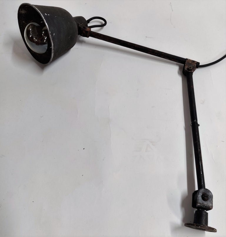 Vintage Industrial Work Light, 1950s at 1stDibs