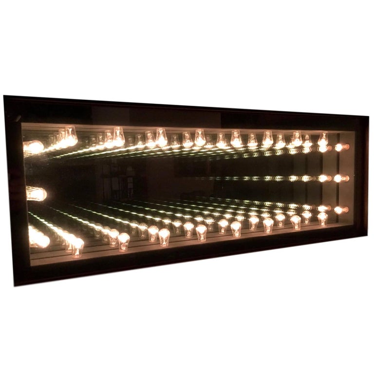 Vintage Infinity Mirror at 1stDibs