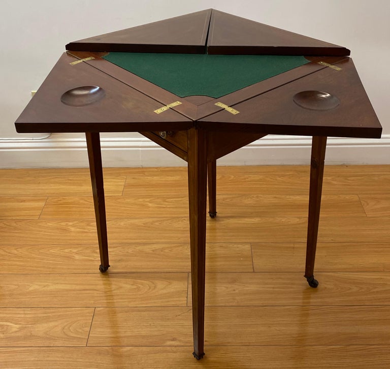 handkerchief folding table