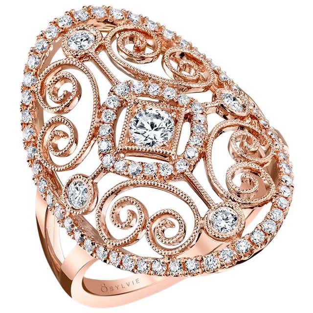 Vintage Milgrain Rings - 17 For Sale On 1stdibs | Vintage Milgrain