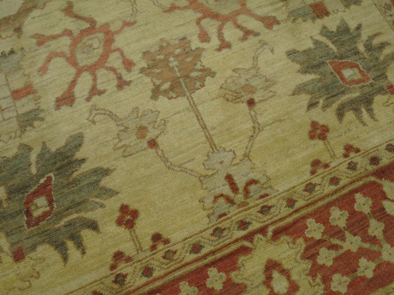Vintage Inspired Turkish Oushak For Sale at 1stDibs