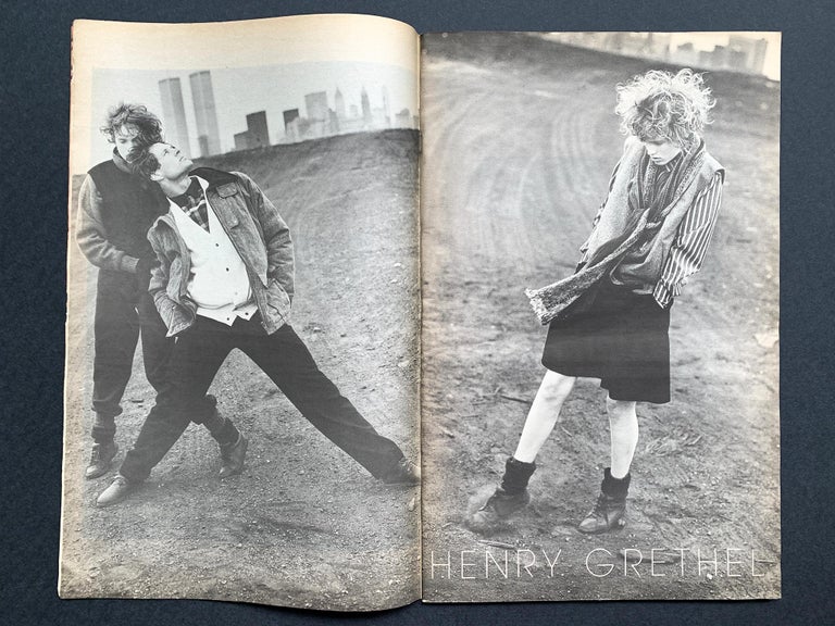 Vintage Interview Magazine, August 1984 Edition For Sale at 1stDibs