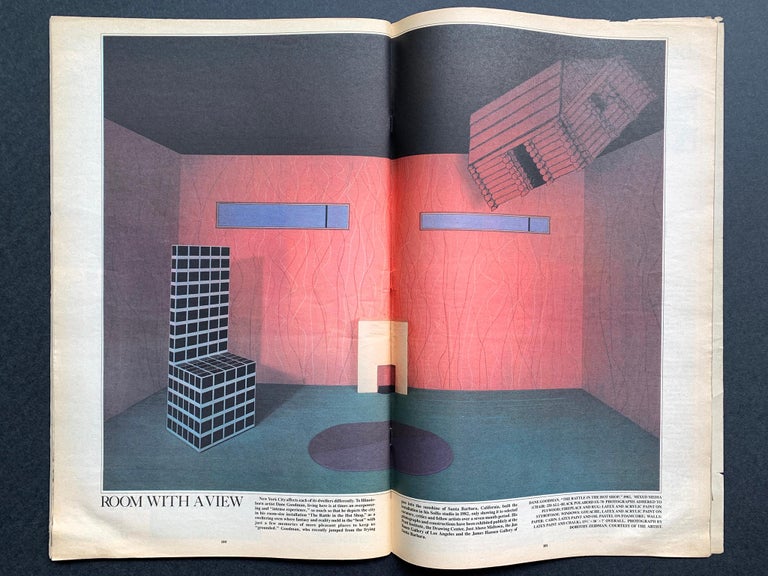 Vintage Interview Magazine, August 1984 Edition For Sale at 1stDibs