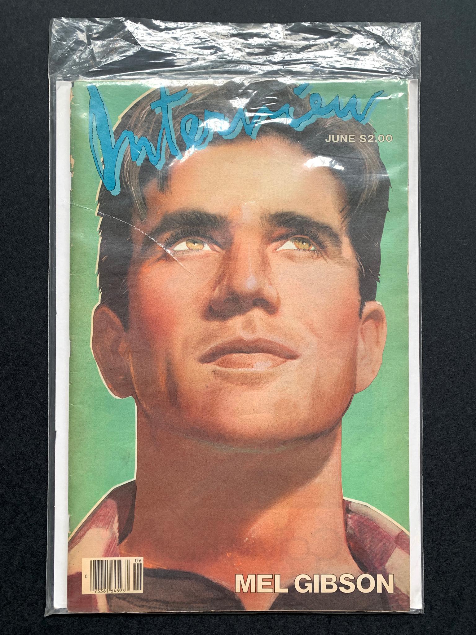 Vintage Interview Magazine, June 1984 Edition For Sale at 1stDibs