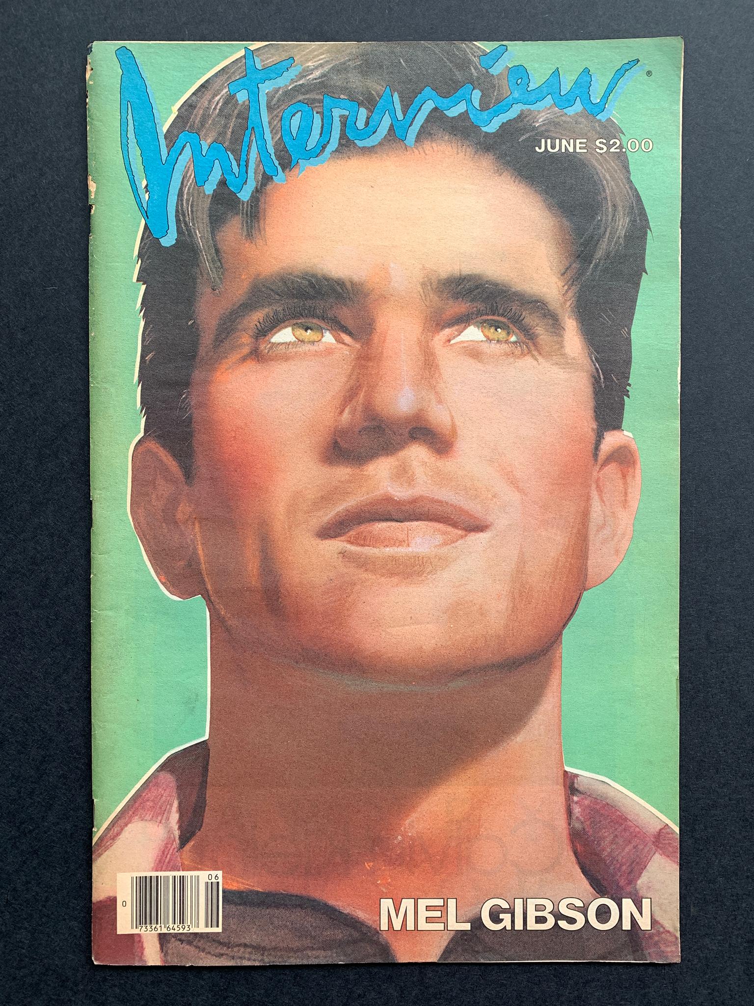 Vintage Interview Magazine, June 1984 Edition For Sale at 1stDibs