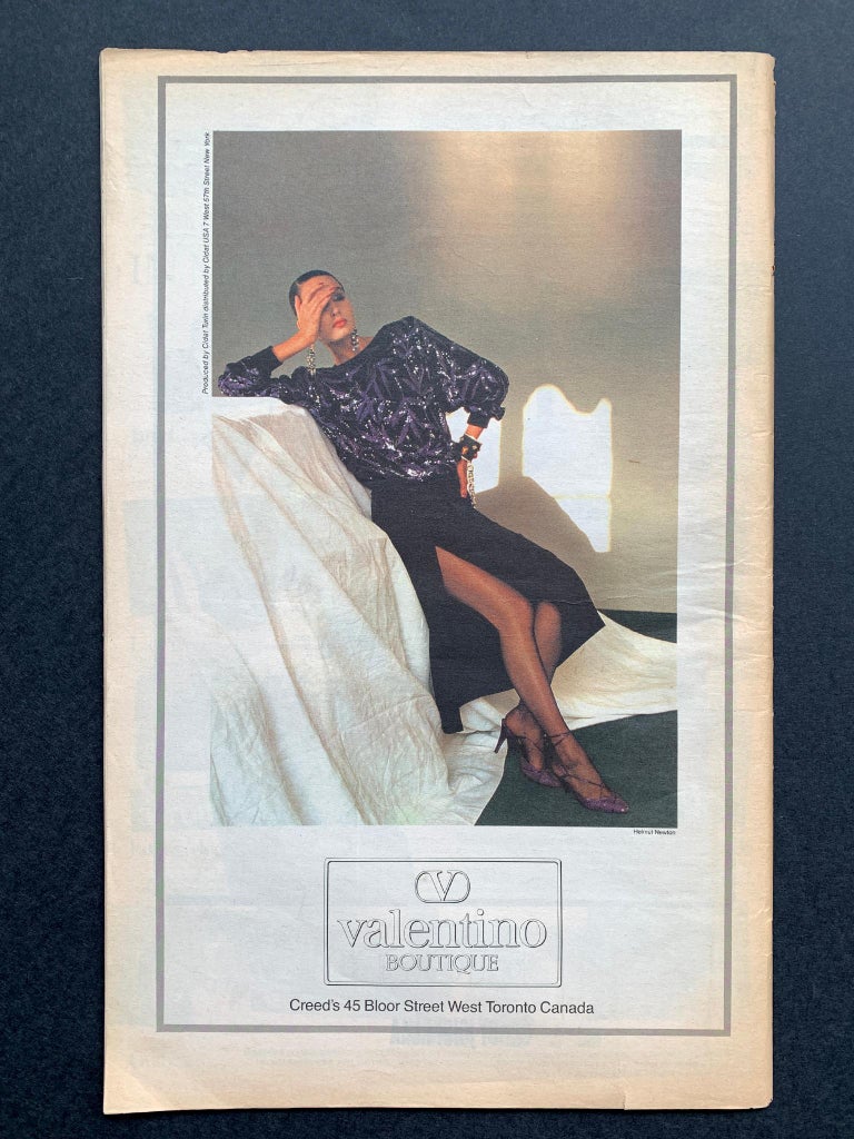 Vintage Interview Magazine, June 1984 Edition For Sale at 1stDibs