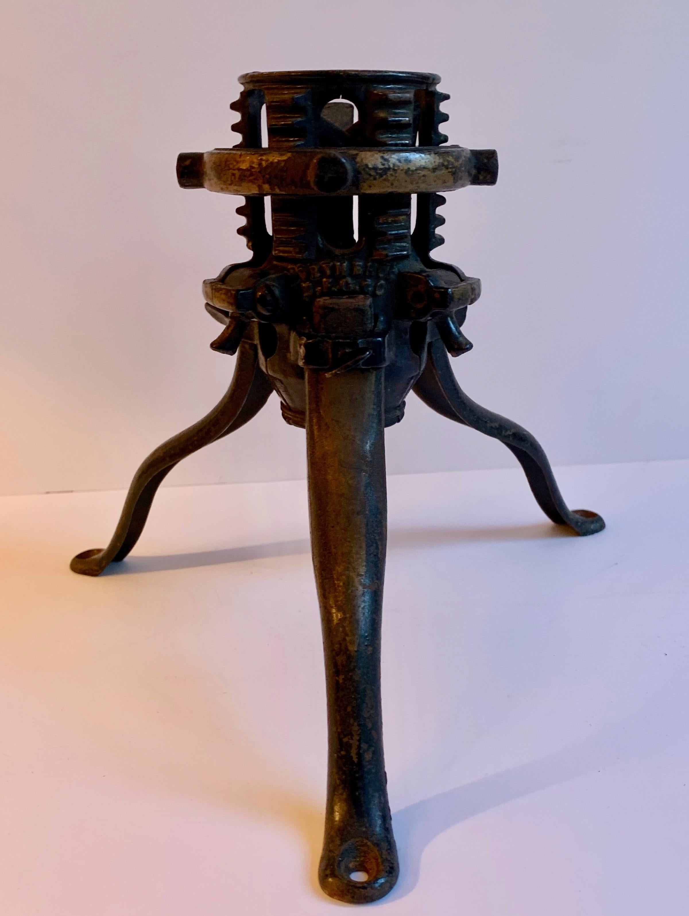 Vintage Iron Christmas Tree Stand at 1stDibs
