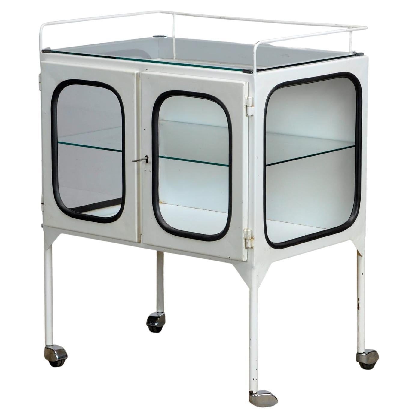 Vintage Iron Medical Trolley, 1970s For Sale at 1stDibs