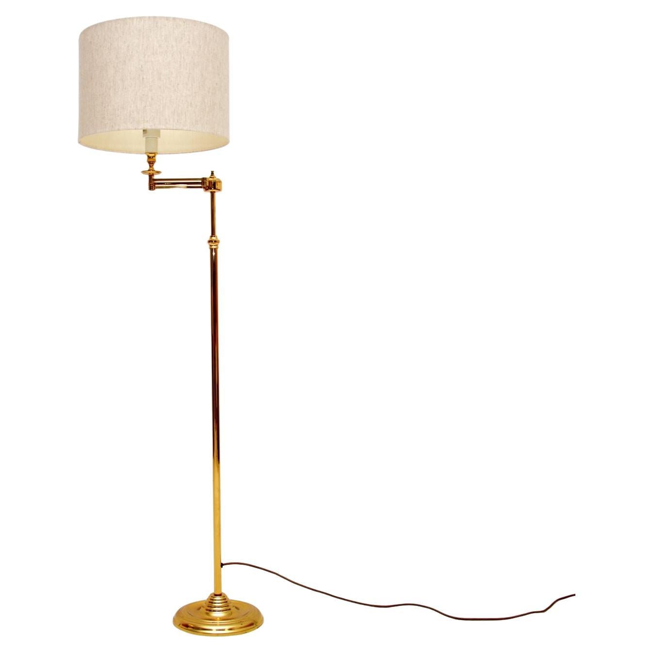 Vintage Italian Adjustable Floor Lamp For Sale at 1stDibs