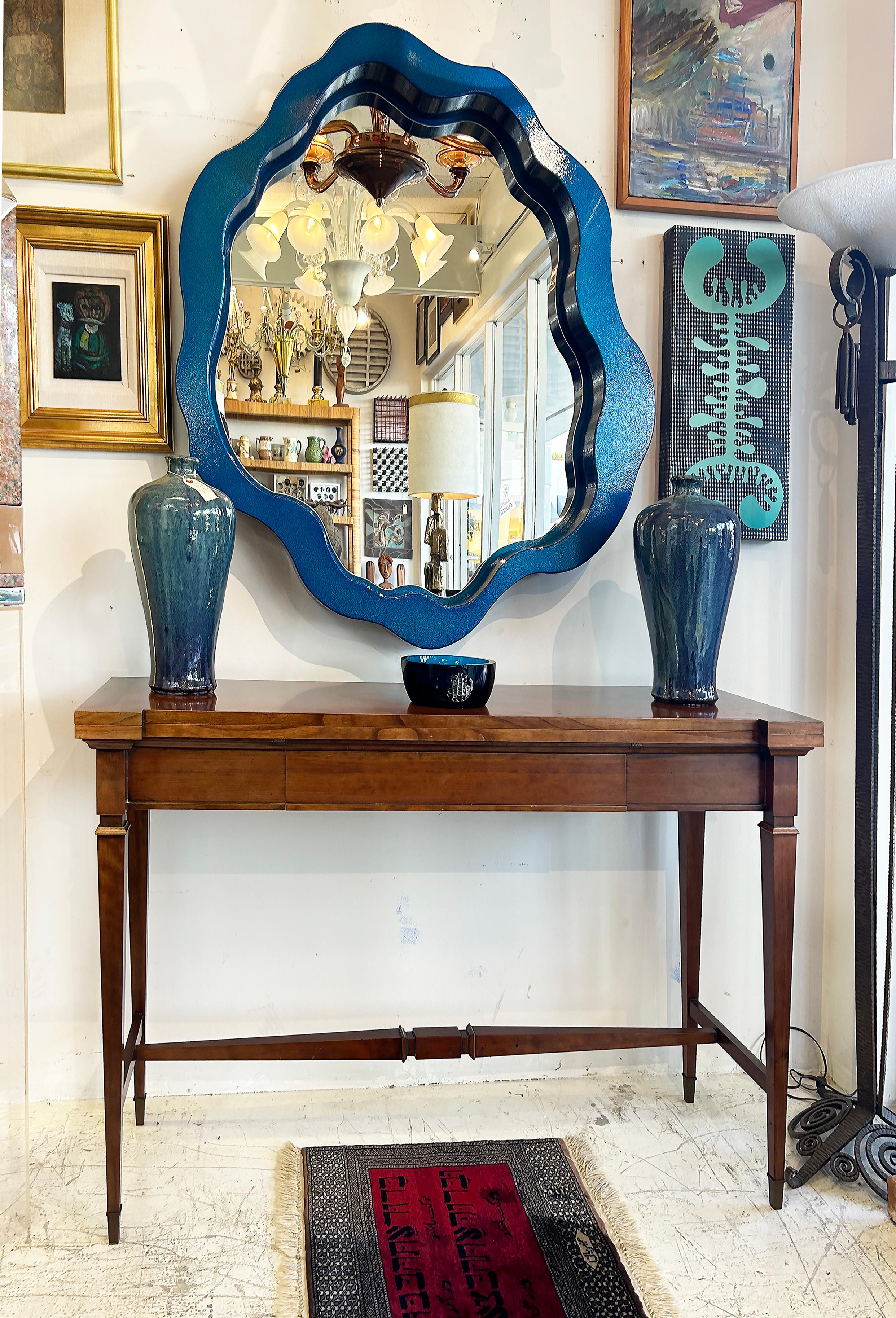Vintage Italian Annibale Colombo Expanding Console Table with Drawer ...