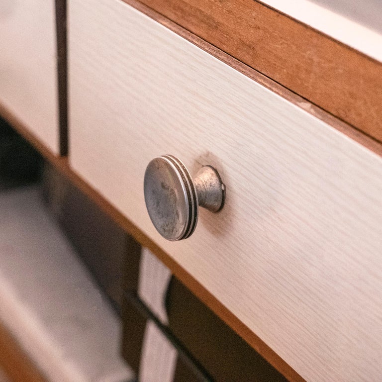 Vintage Italian Bar Counter in Wood and Veneer from the 1950s, Old ...
