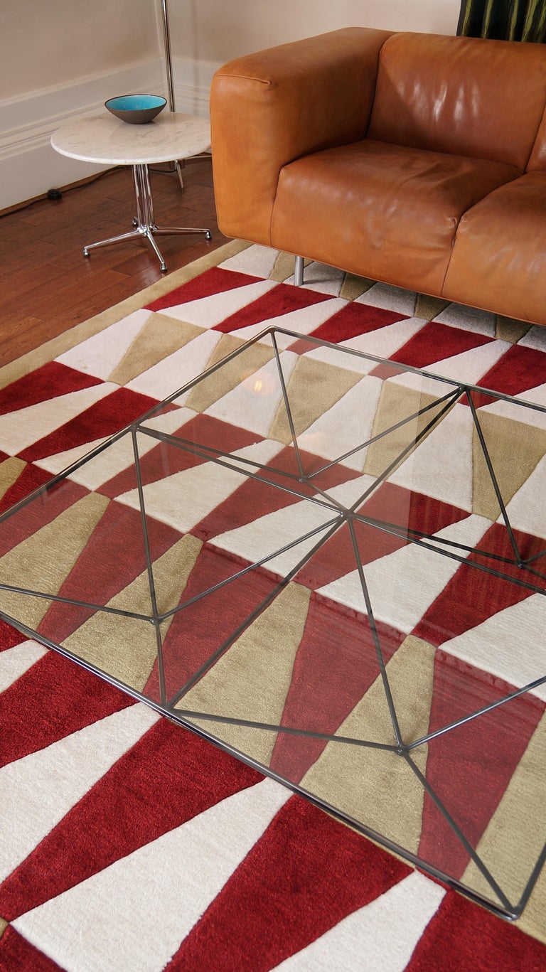 Vintage Italian B&B Italia Alanda Coffee Table Paolo Piva Geometric ...