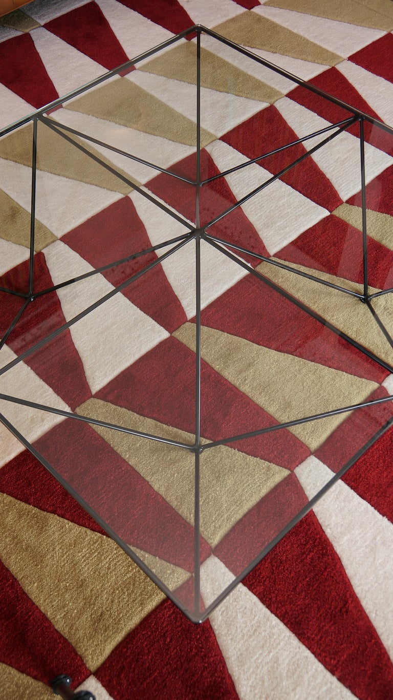 Vintage Italian B&B Italia Alanda Coffee Table Paolo Piva Geometric ...