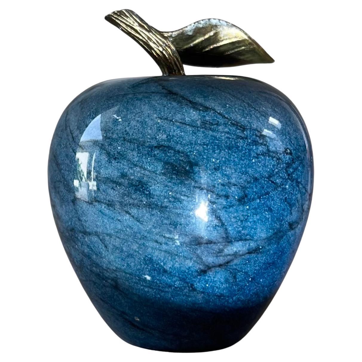 Contemporary French Atelier Florence Lemoine Blue Blown Glass Objet For ...