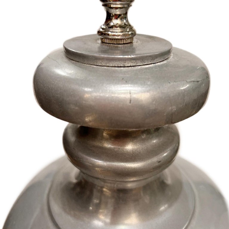 Vintage Italian Cast Metal Lamps For Sale at 1stDibs