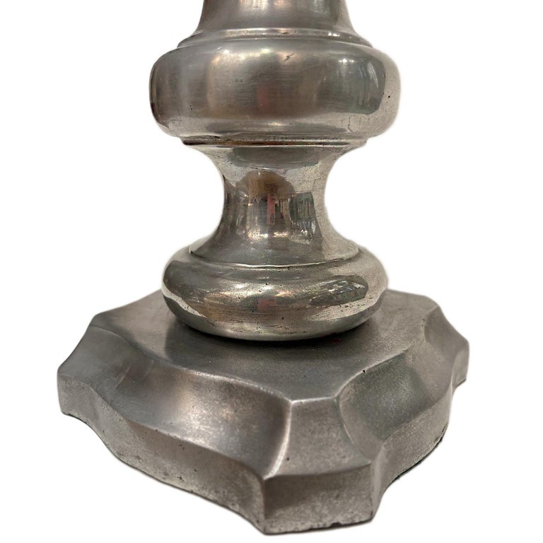 Vintage Italian Cast Metal Lamps For Sale at 1stDibs