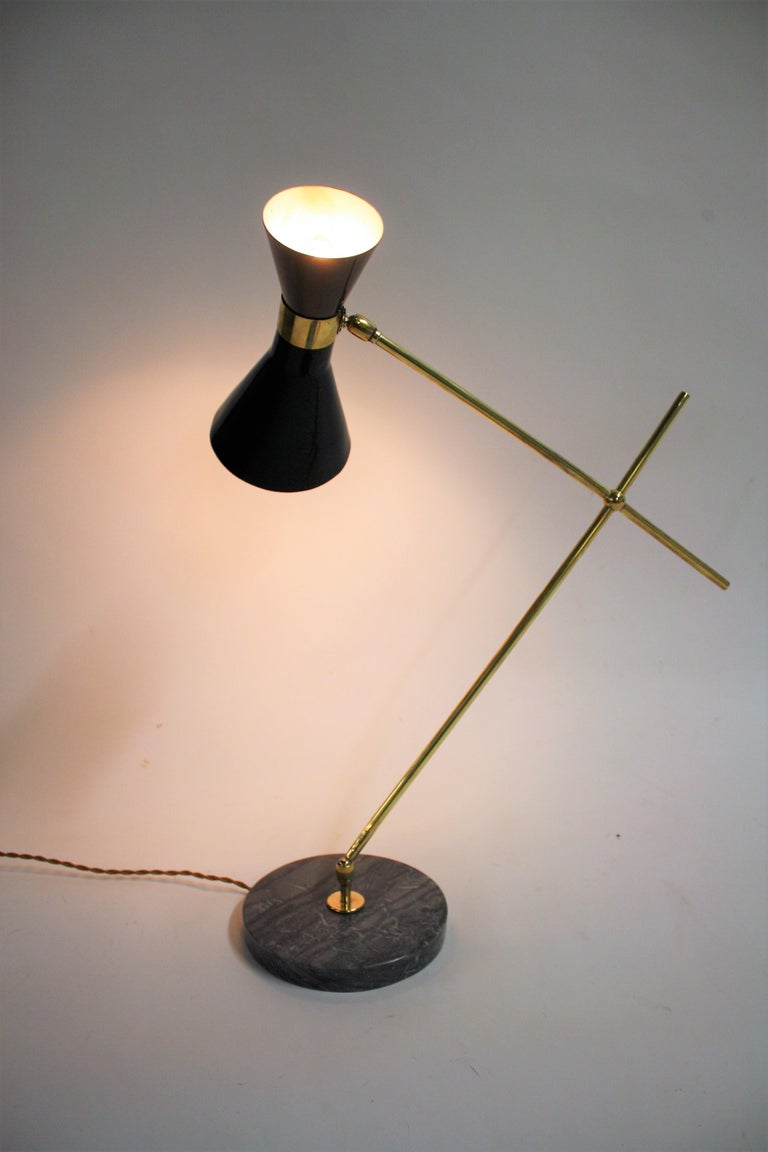Vintage Italian Diabolo Table Lamp, 1950s at 1stDibs