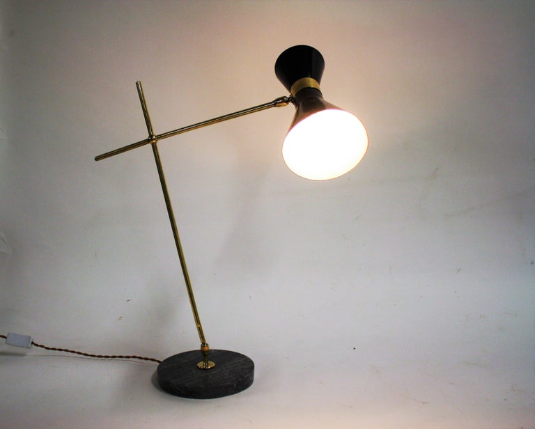Vintage Italian Diabolo Table Lamp, 1950s at 1stDibs