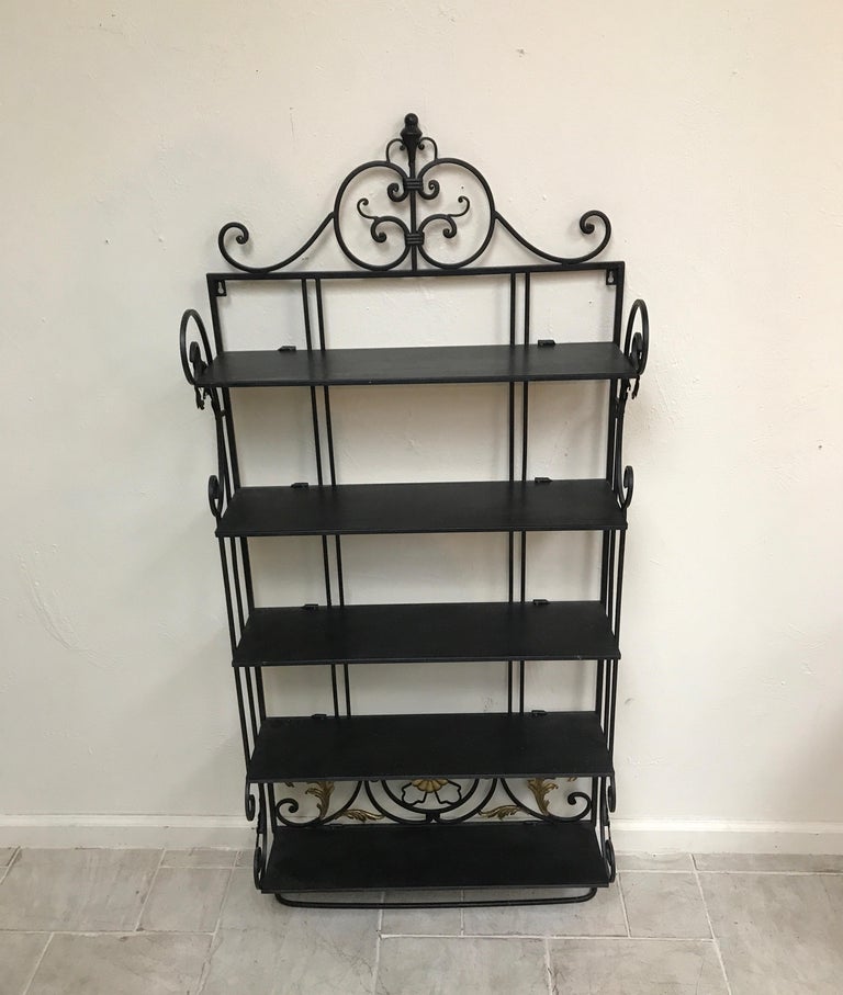 Vintage Italian Folding Wall Shelf For Sale at 1stDibs | movable wall ...
