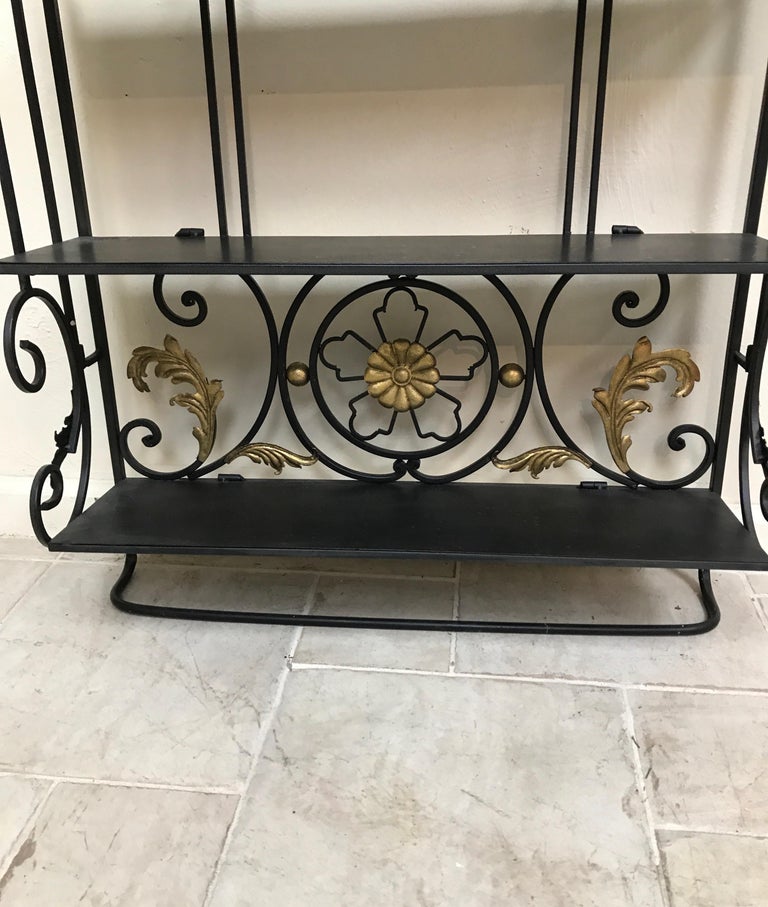 Vintage Italian Folding Wall Shelf For Sale at 1stDibs | movable wall ...