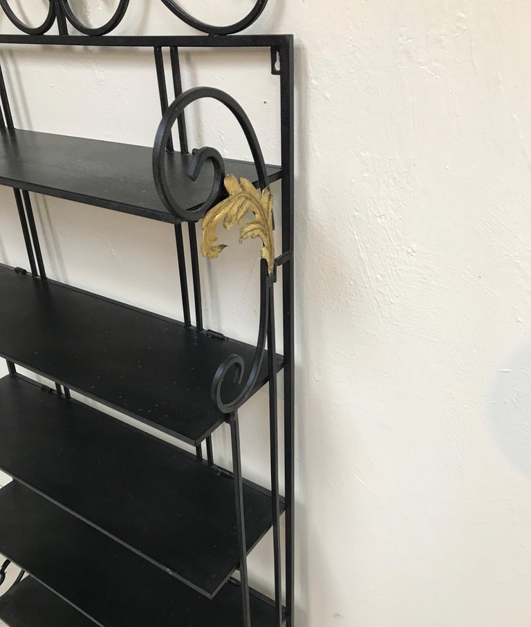 Vintage Italian Folding Wall Shelf For Sale at 1stDibs | movable wall ...