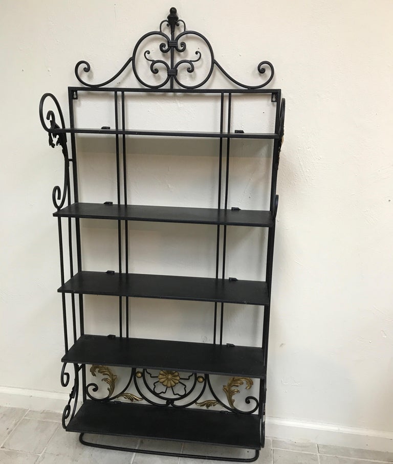 Vintage Italian Folding Wall Shelf For Sale at 1stDibs | movable wall ...