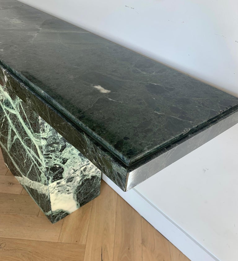 Vintage Italian Green Marble Console Table, 1970s at 1stDibs | green ...