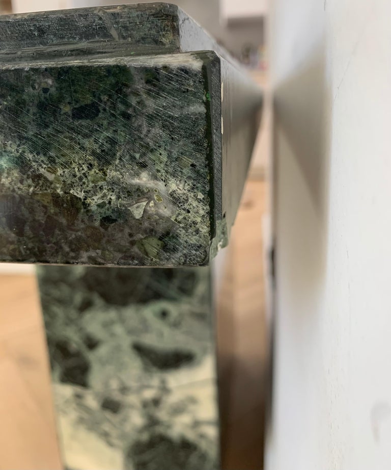 Vintage Italian Green Marble Console Table, 1970s at 1stDibs | green ...