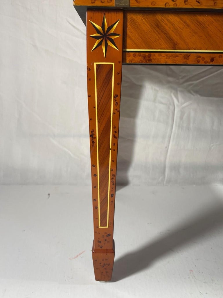 Vintage Italian Inlaid Cigar Humidor Chest Stand Side Table at 1stDibs