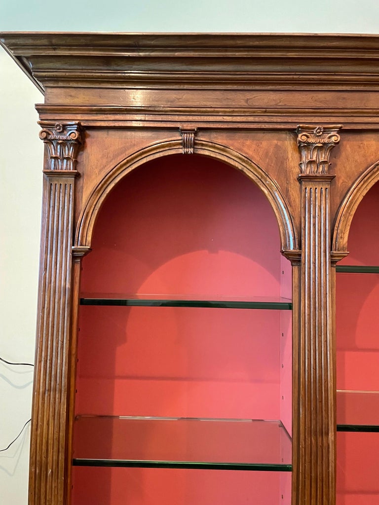 Vintage Italian Library Cabinet For Sale at 1stDibs