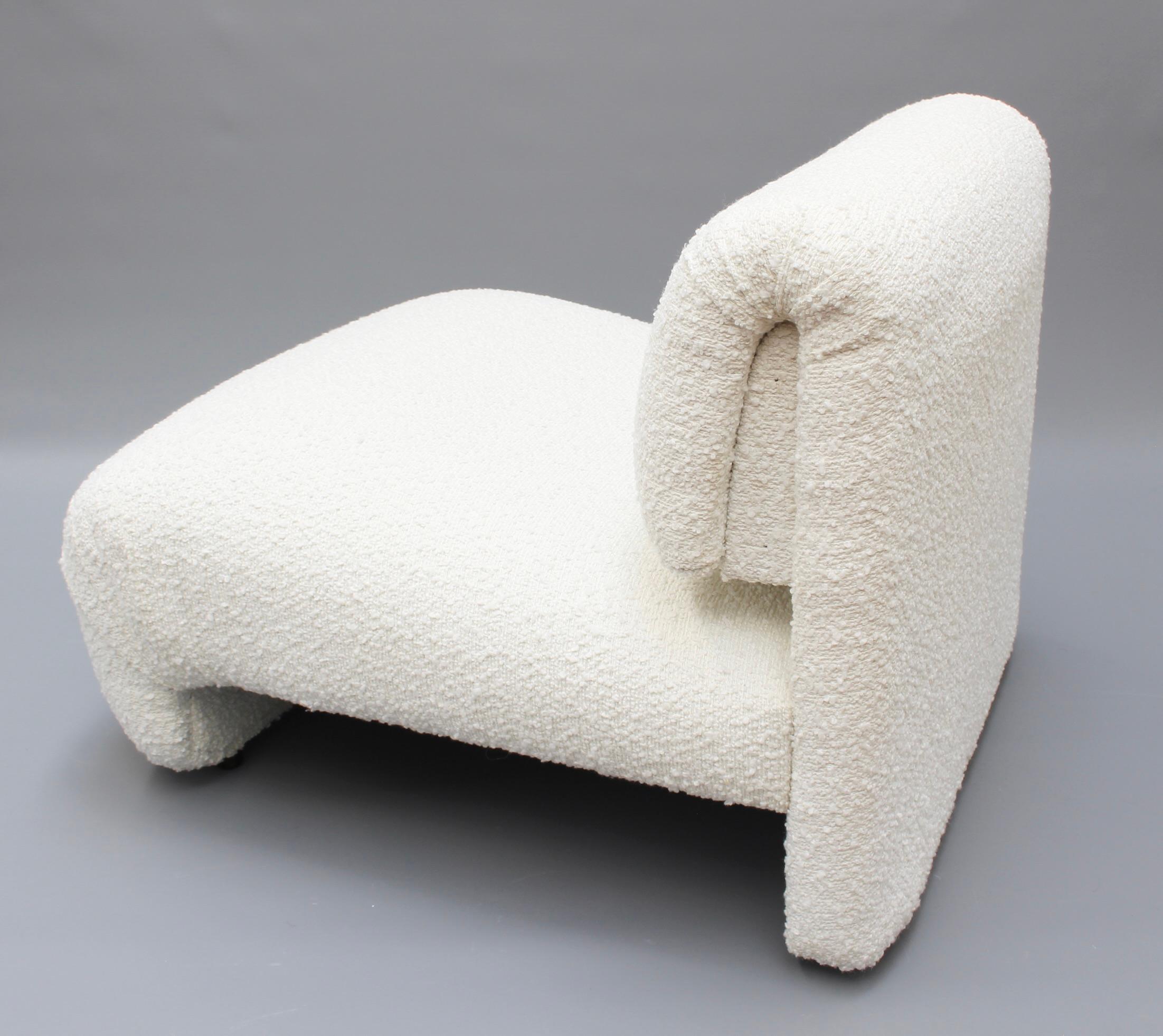 Vintage Italian Lounge Chair (circa 1970s) at 1stDibs