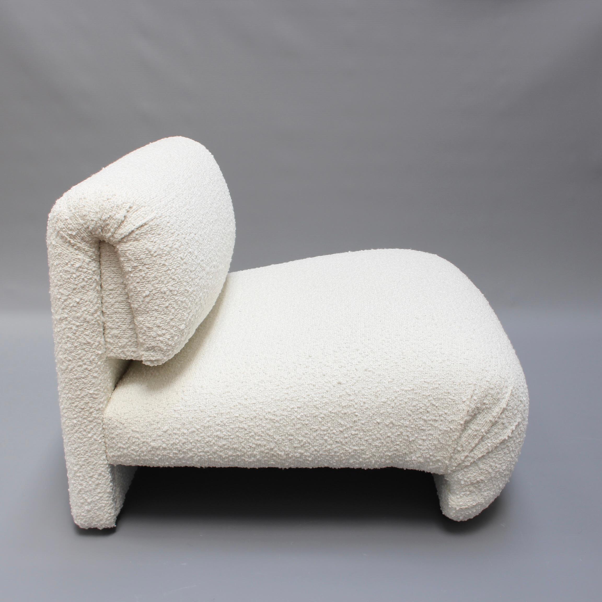 Vintage Italian Lounge Chair (circa 1970s) at 1stDibs