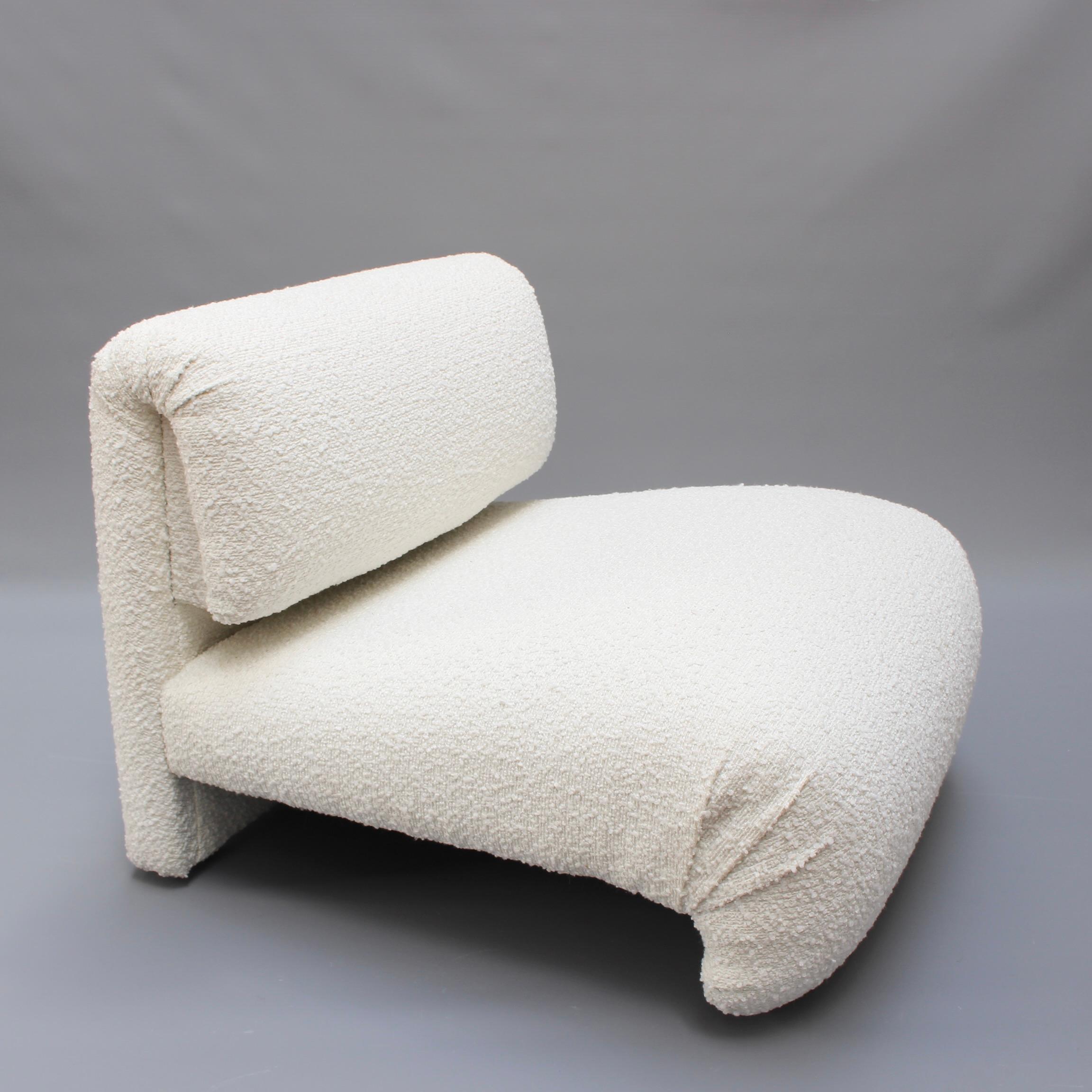 Vintage Italian Lounge Chair (circa 1970s) at 1stDibs