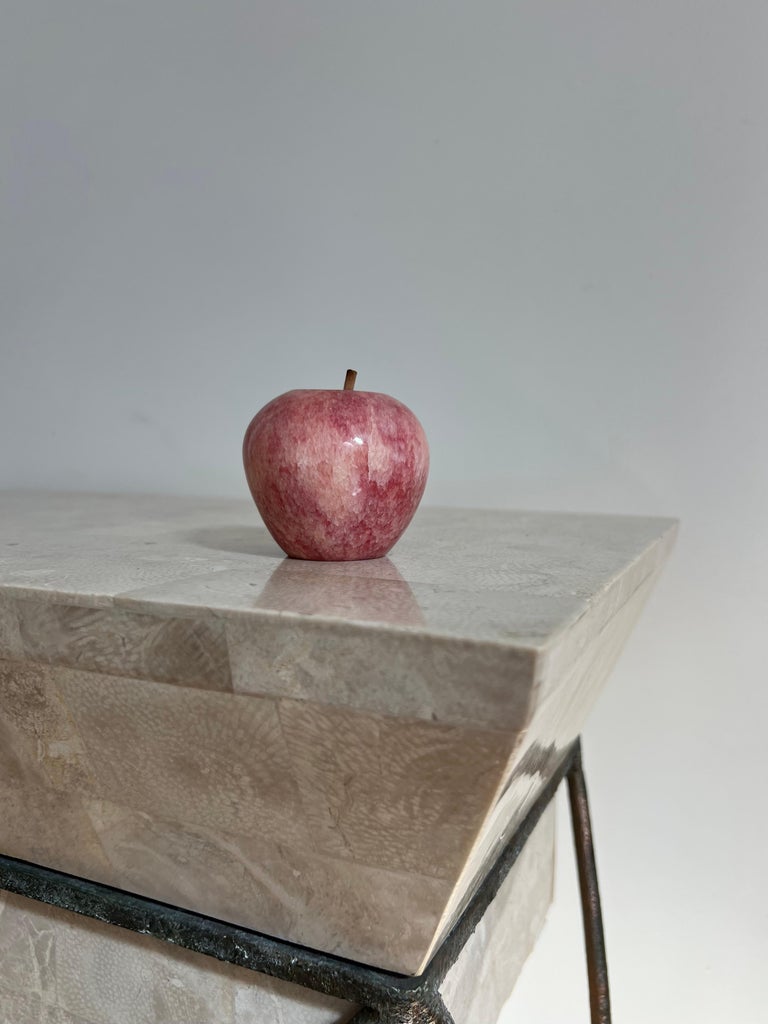 Vintage Italian marble apple objet d’art / paperweight, 1960s For Sale ...