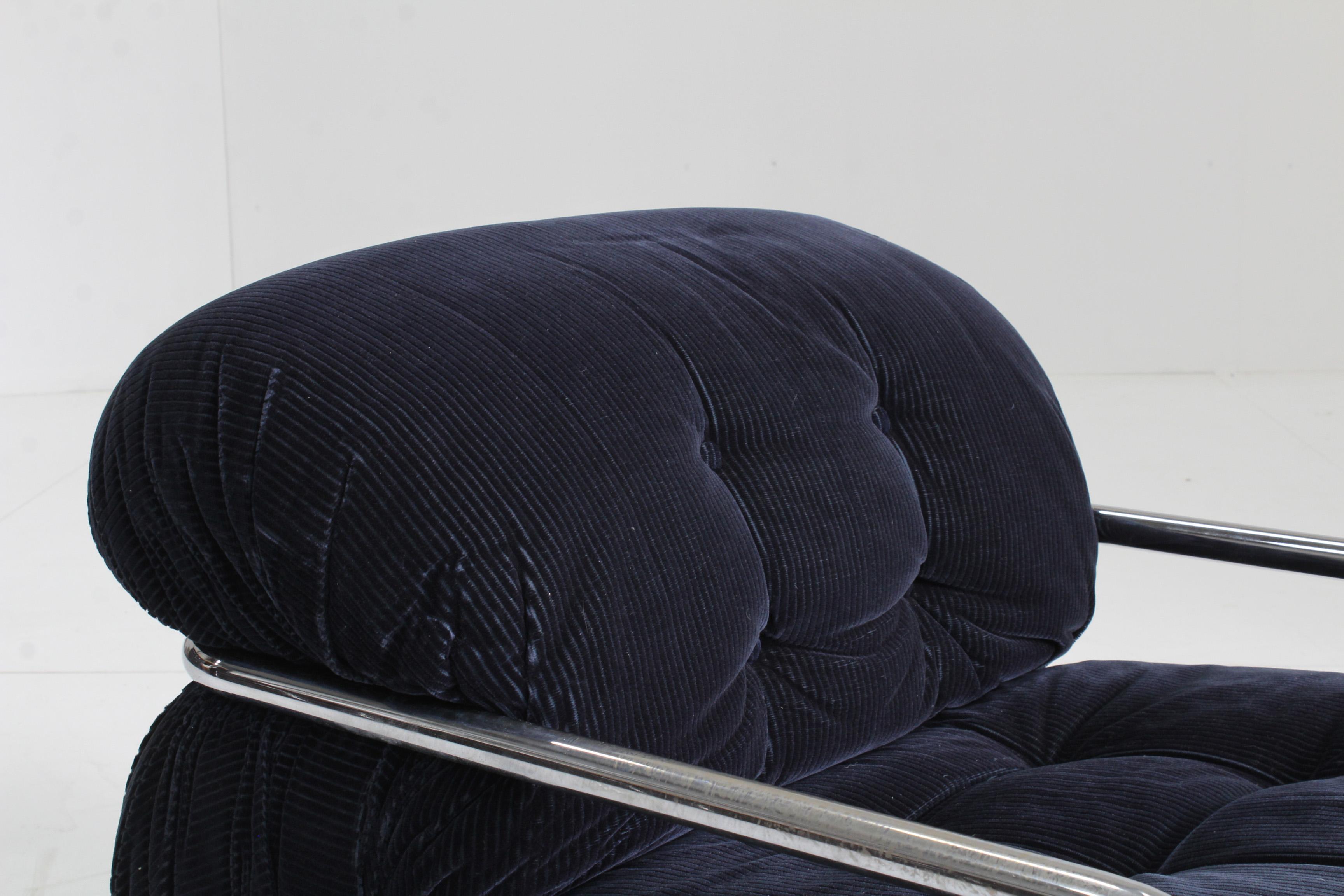 Vintage Italian Mario Sabot Armchair, 1970s For Sale at 1stDibs