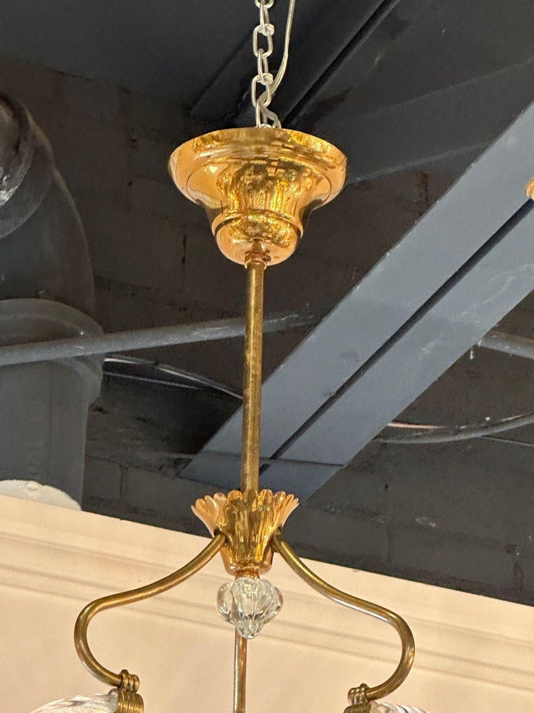 Vintage Italian Murano Glass Pendant For Sale at 1stDibs