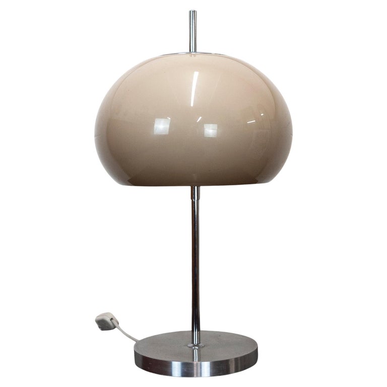 Vintage Italian Mushroom Shaped Desk Lamp by Prova, 1970s at 1stDibs