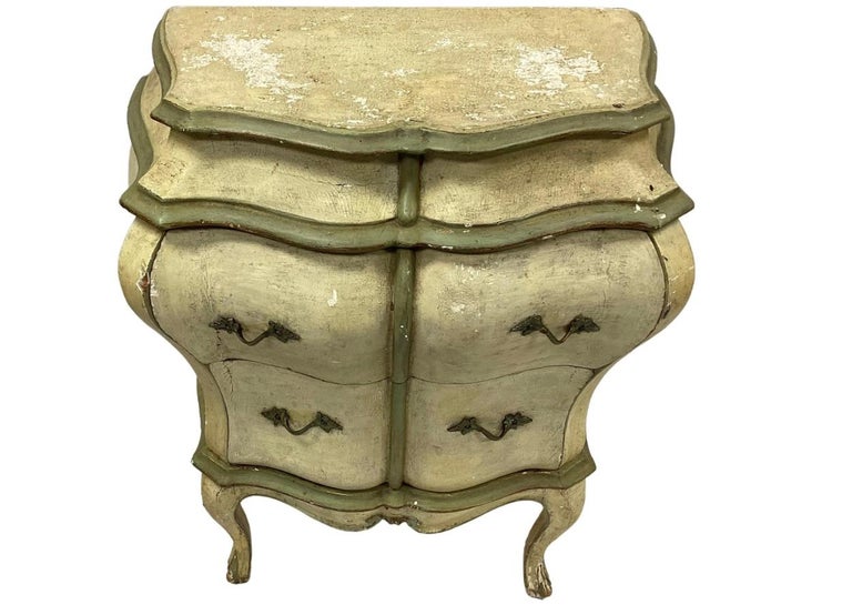 Vintage Italian Painted Chest/Commode For Sale at 1stDibs