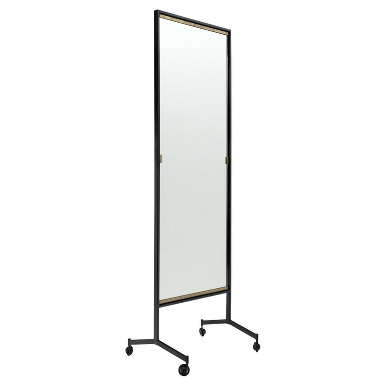 Vintage Italian Rectangular Tailor Mirror by Vetreria Bruno at 1stDibs