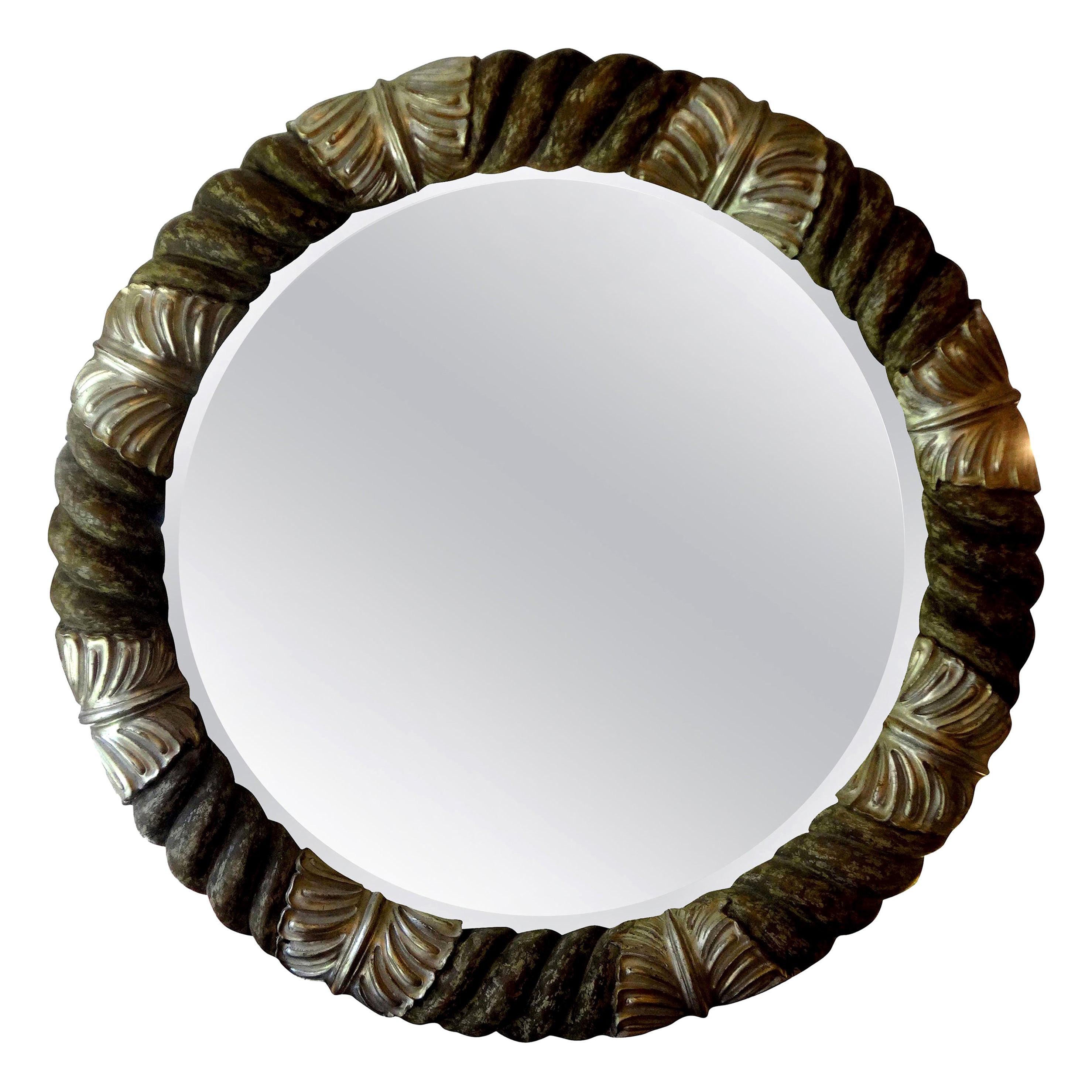 Round Venetian Mirror at 1stDibs