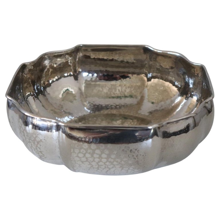 Vintage Italian Silver Plate Pocket Emptier by Job Art For Sale at 1stDibs