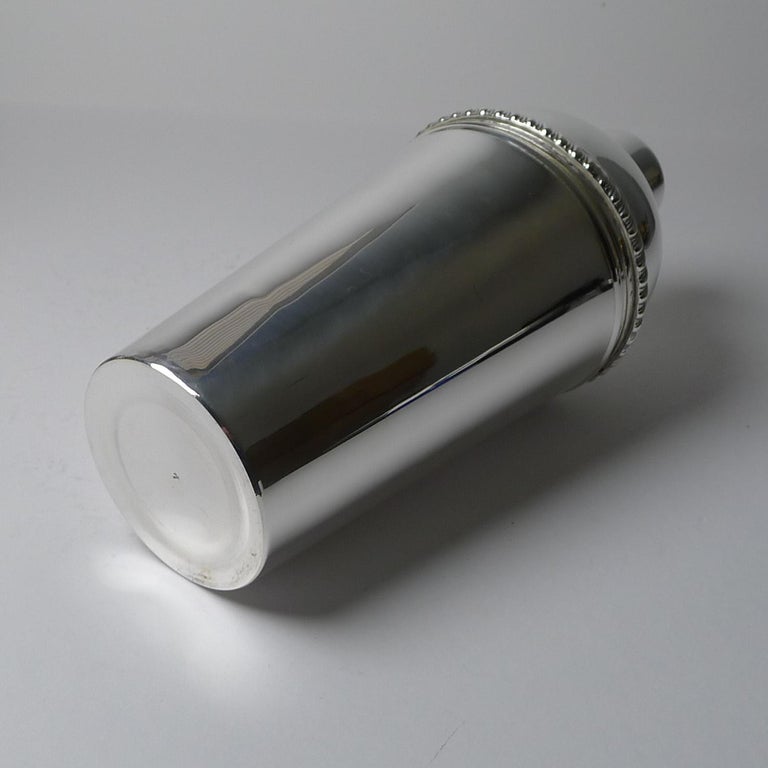 Vintage Italian Silver Plated Cocktail Shaker with Integral Lemon ...