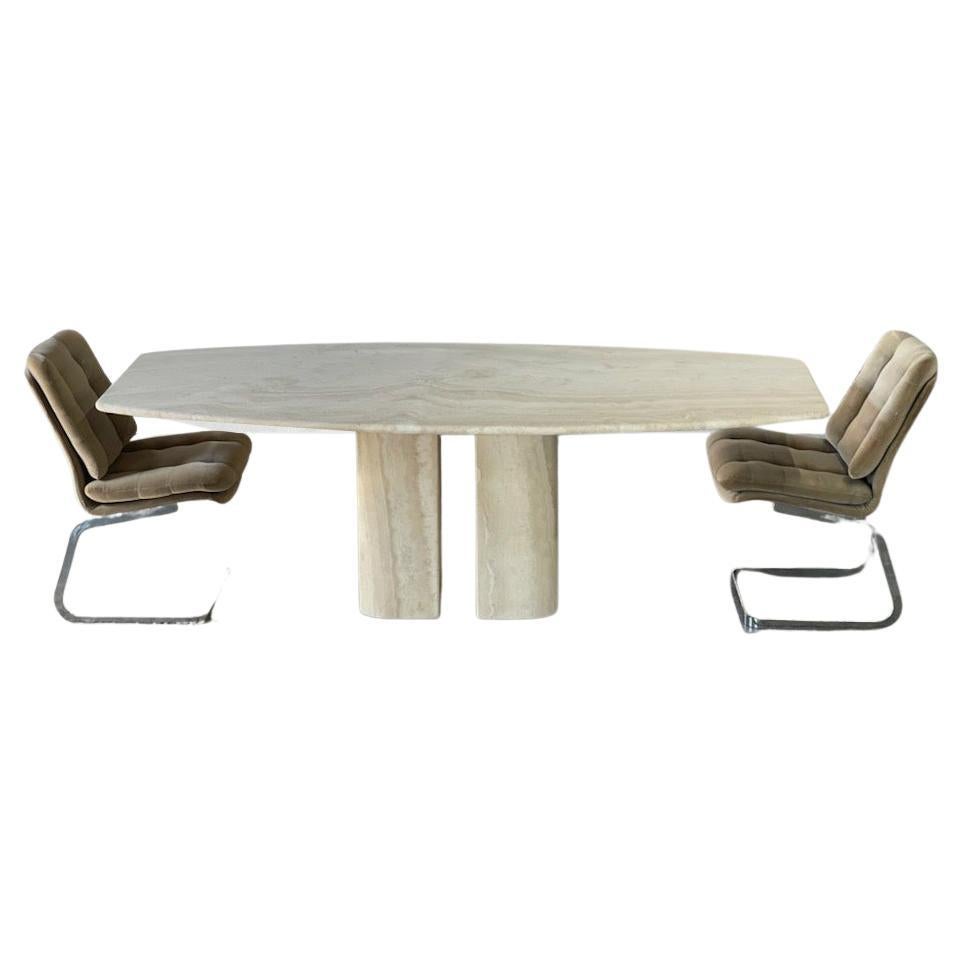 Radiator Table with Lucite Accordion Table Bases at 1stDibs