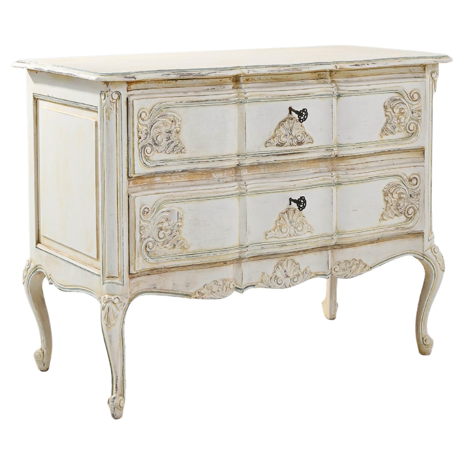 Small Italian Venetian Louis XIV Rococo Revival Bombe Chest at 1stDibs ...
