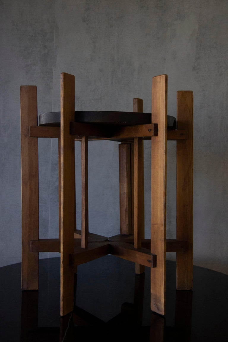 Vintage Ito Maki Kyoto Japanese Side Table For Sale at 1stDibs