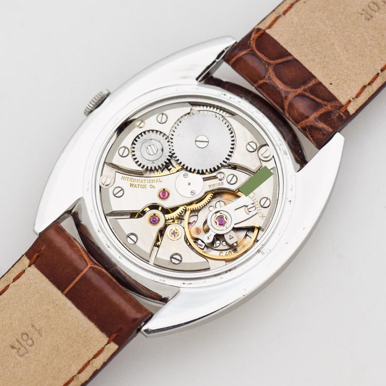 Vintage IWC in Stainless Steel Watch, 1969 For Sale at 1stDibs